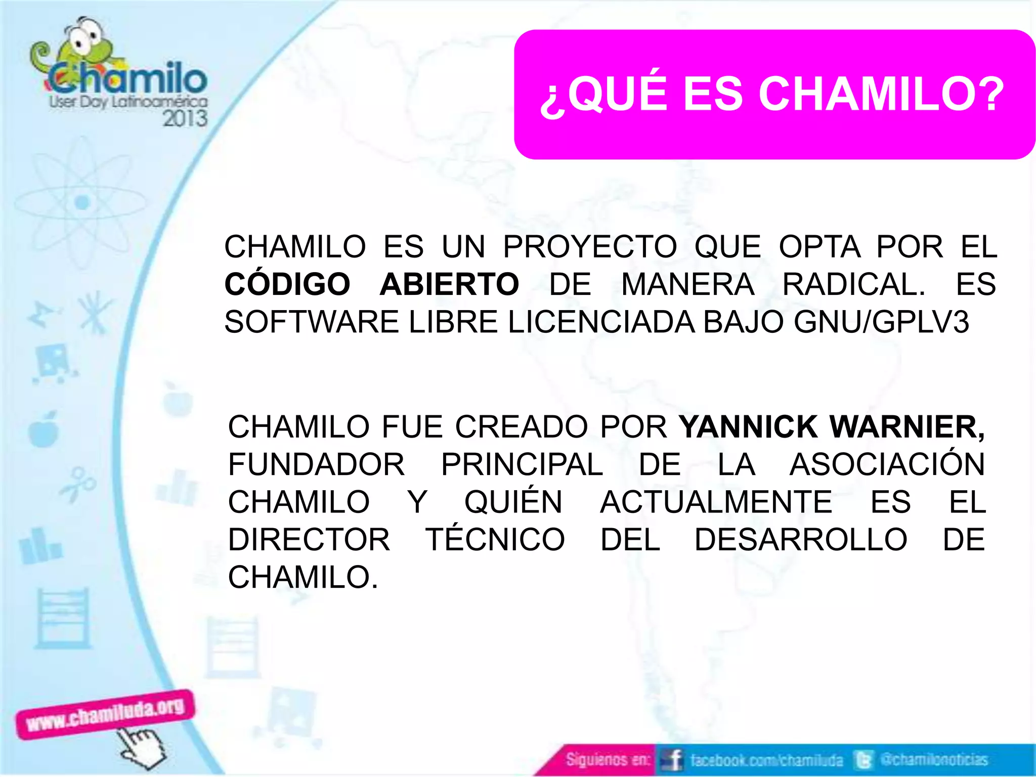 Que es chamilo | PPT