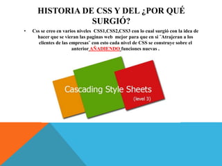 Que es CSS? Presentacion Basica para CSS | PPTX