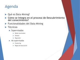 Que es Datamining y su importancia el rpoceso de KDD | PDF