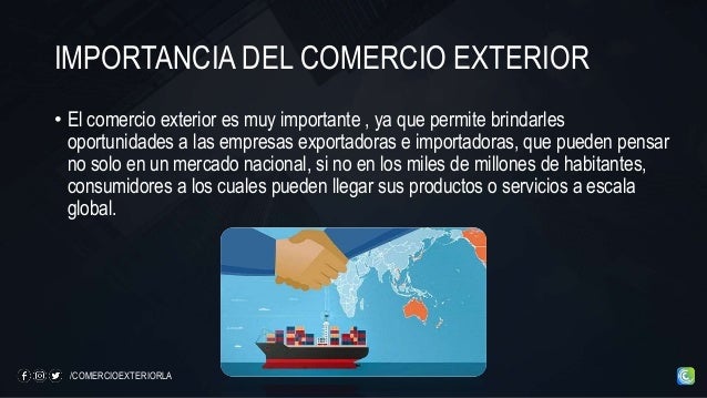 ¿qué Es El Comercio Exterior Beneficios Importancia Y Ventajas