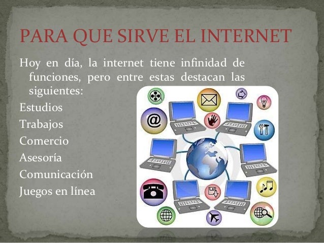 ¿ QUE ES EL INTERNET ? - Mind Map