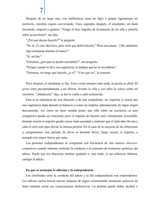Qué es el pensamiento adictivo | PDF