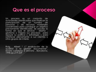 Que es el proceso | PPTX