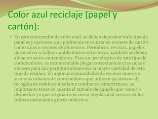 Que es el reciclaje | PPTX