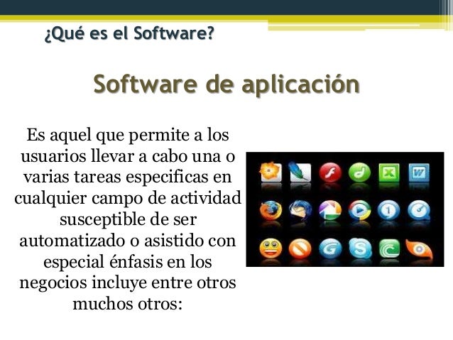 Que es el software?