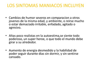 Que es el trastorno bipolar | PPTX