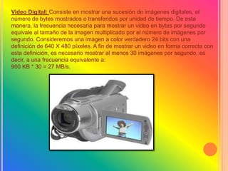 Que es el video y tipos de video | PPTX