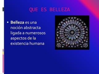 Que es estetica | PPTX
