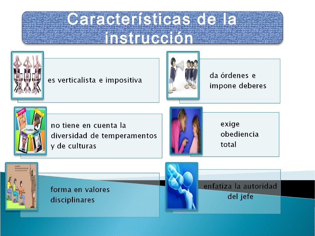 Que es instruccion