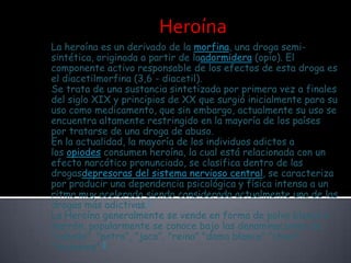 Que es la drogadicción | PPTX