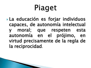Que es la educacion | PPTX
