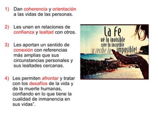 Que es la fe y como se desarrolla | PPTX
