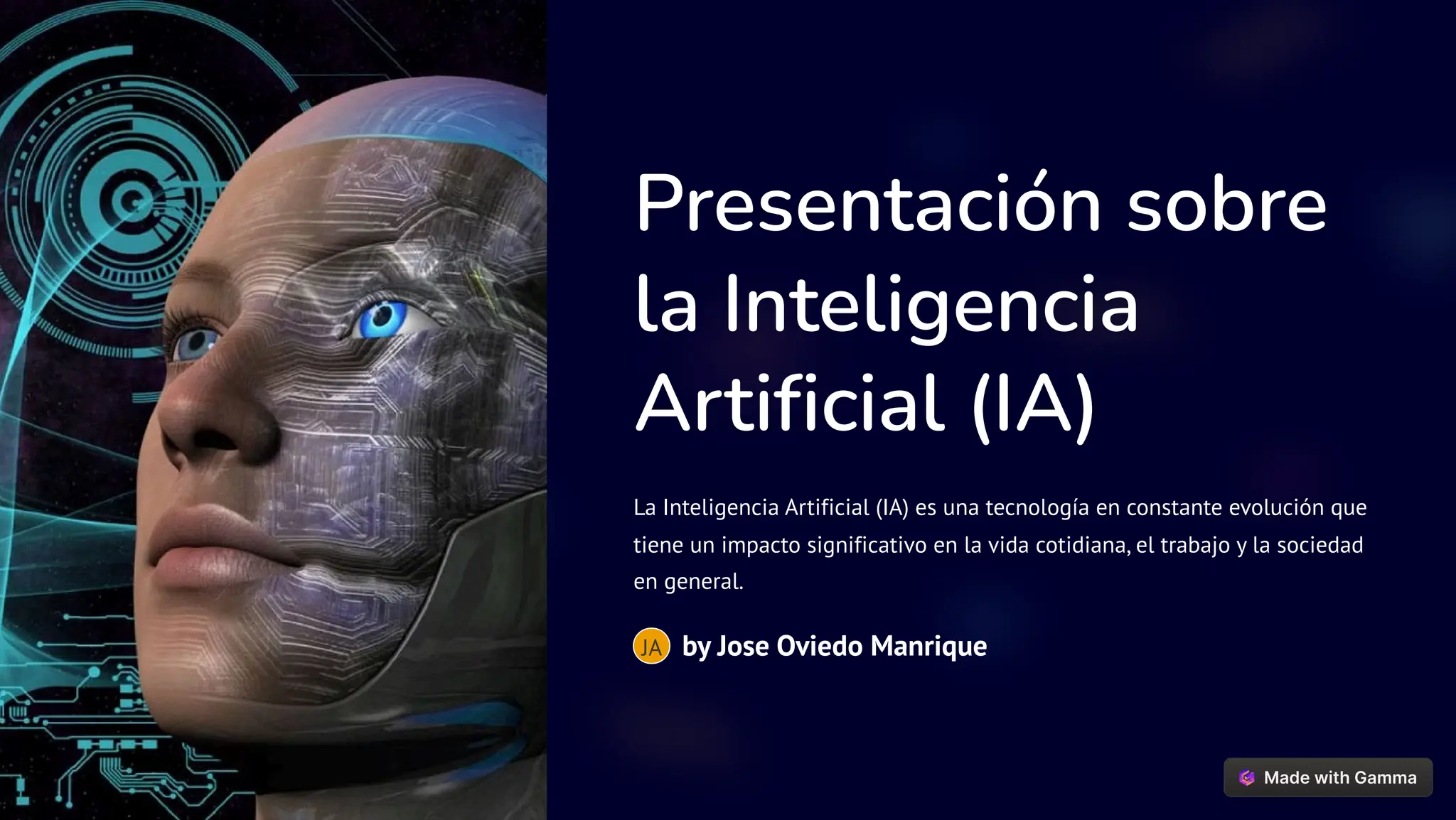 Qué es la Inteligencia Artificial IA y ParaQué sirve | PPT