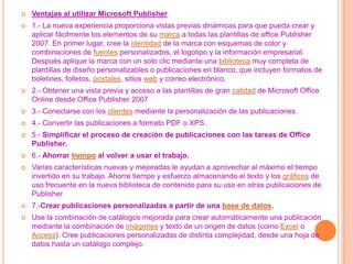 Que es microsof publisher | PPTX