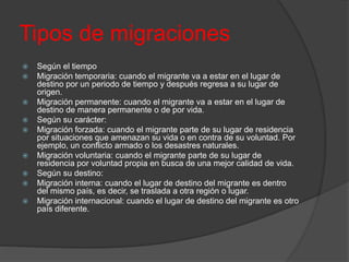Que es migracion | PPTX