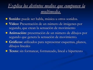 Que es multimedia | PPT