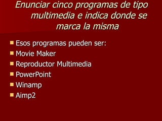 Que es multimedia | PPT