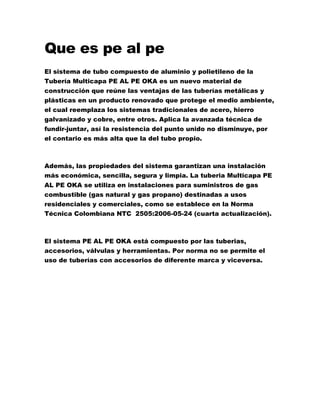 Que es pe al pe | PDF