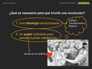 ¿Qué es una revolución? | PPTX