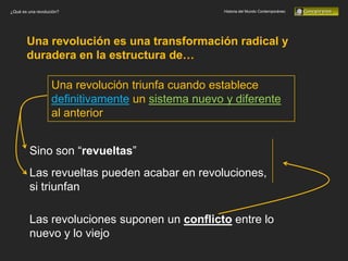 ¿Qué es una revolución? | PPTX