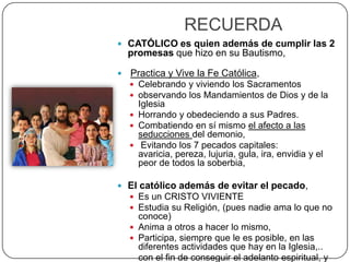 Que es ser catolico | PPTX