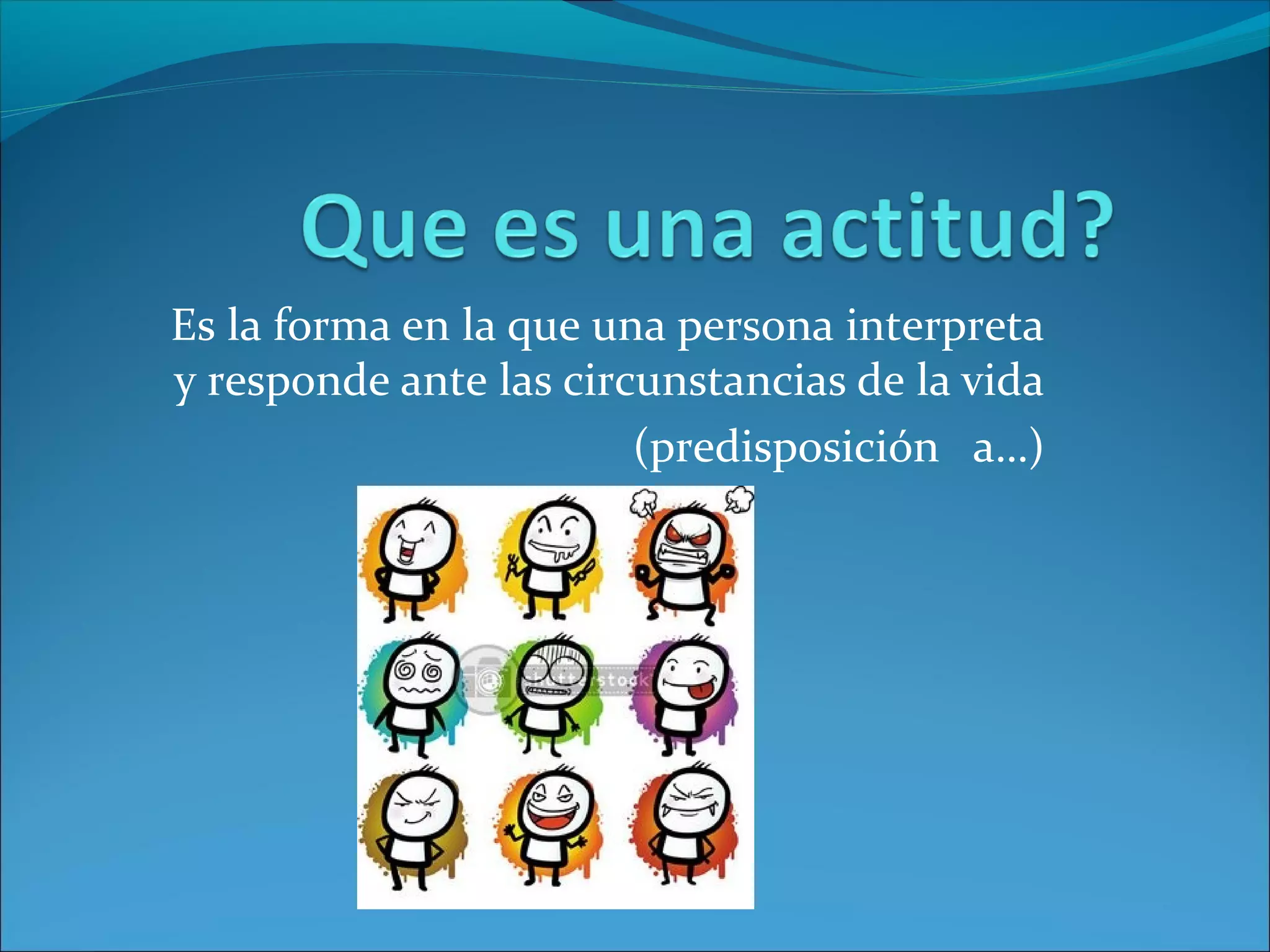 Que es una actitud | PPT