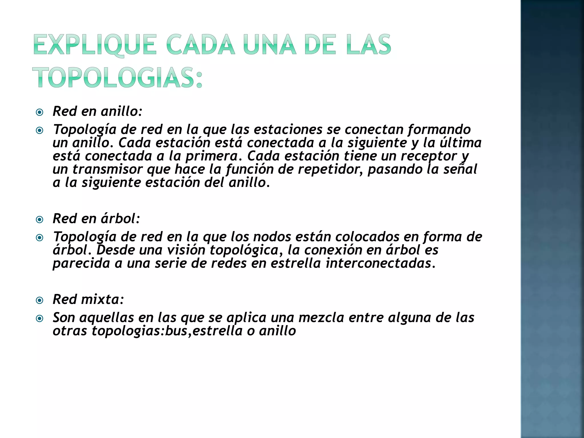 Que es una topologia | PPT