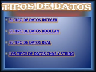 Que es un dato | PPT