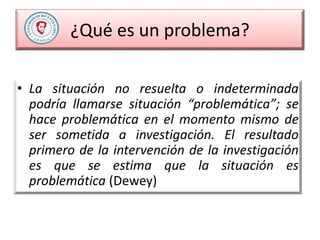 Que es un problema | PPT