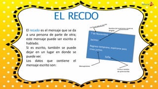 Que es un recado para niños | PDF