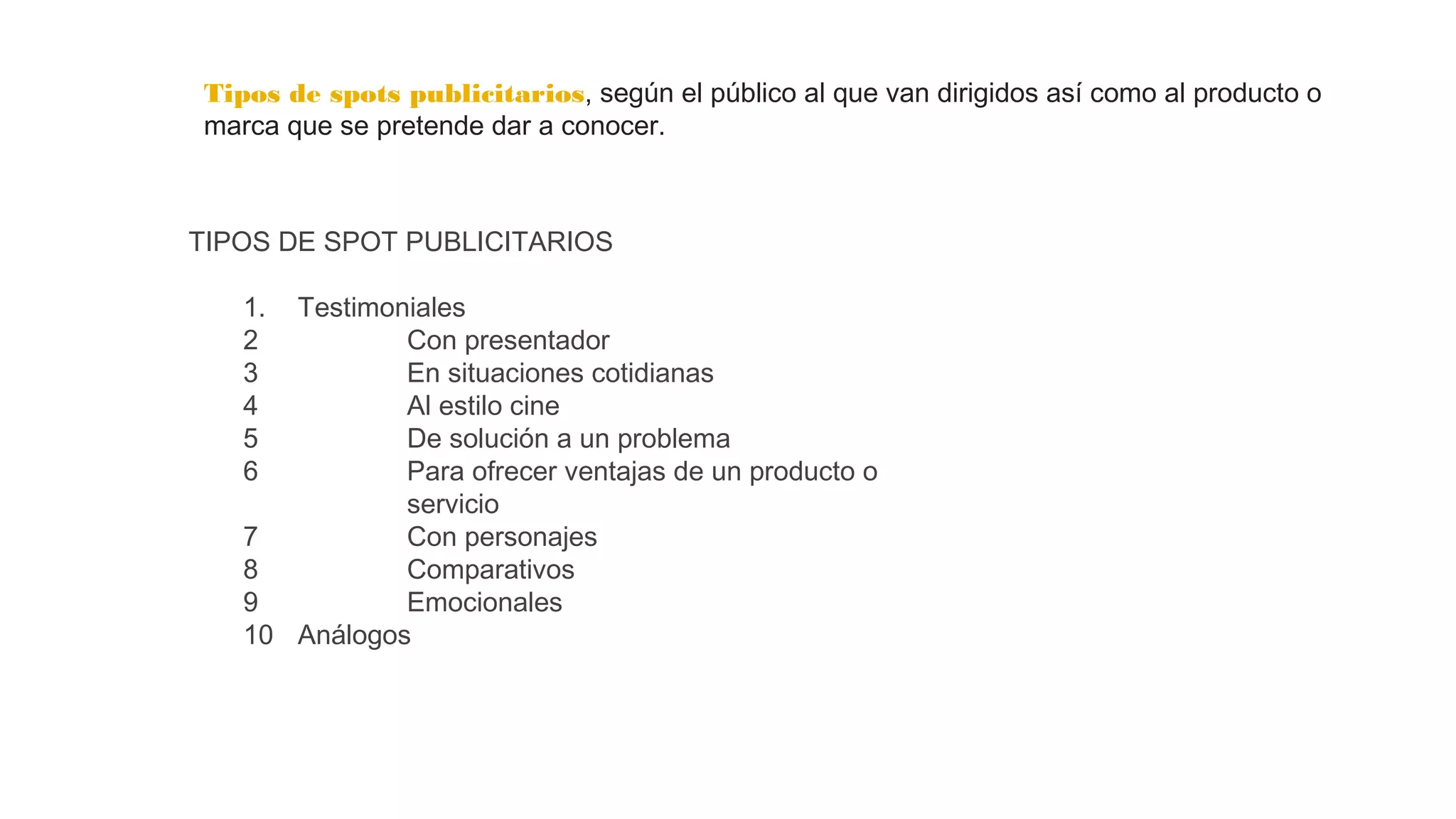 ¿ Qué es un spot publicitario ? | PPS
