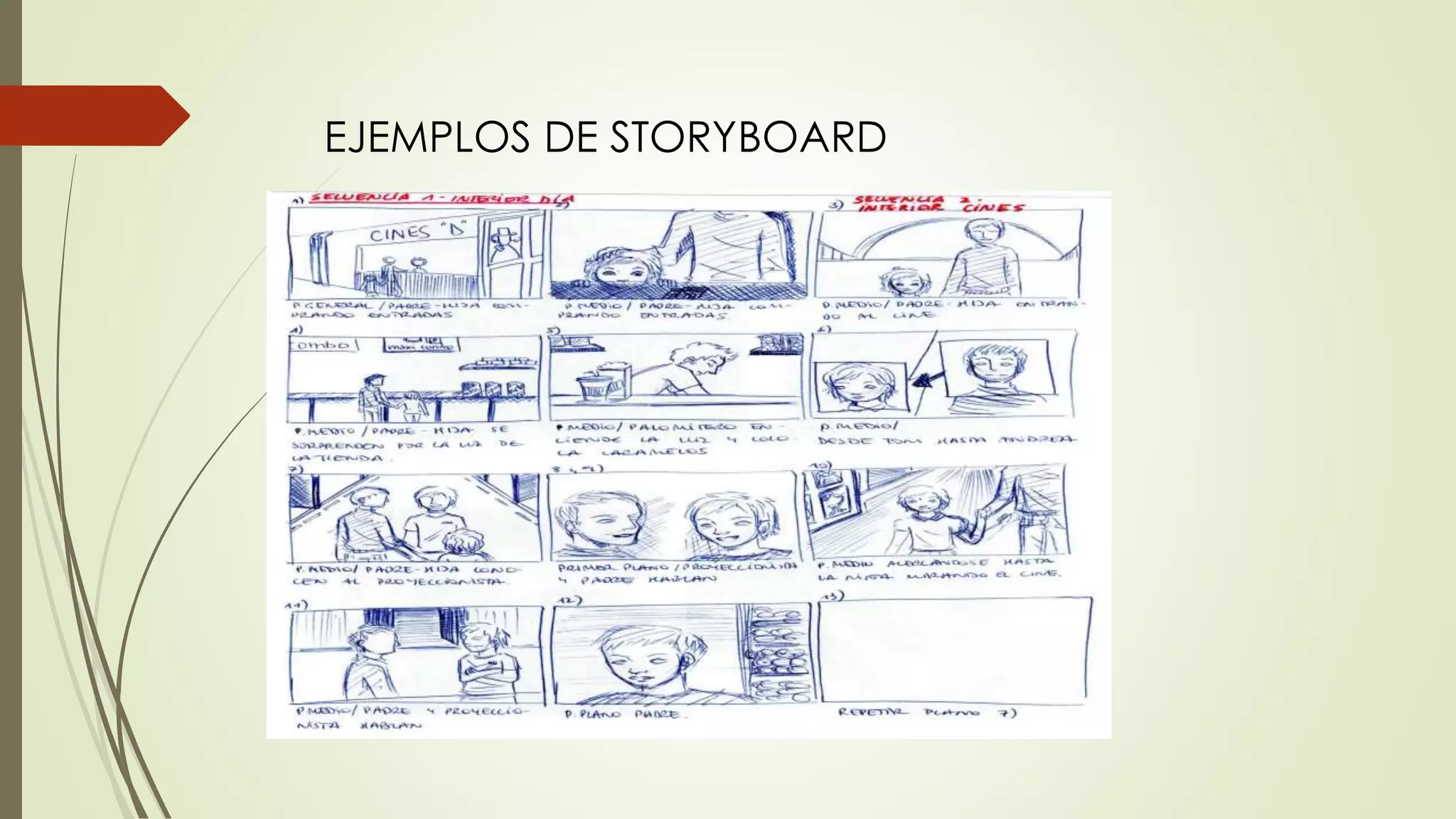Que es un storyboard y algunos ejemplos | PPTX | Drawing and Sketching ...