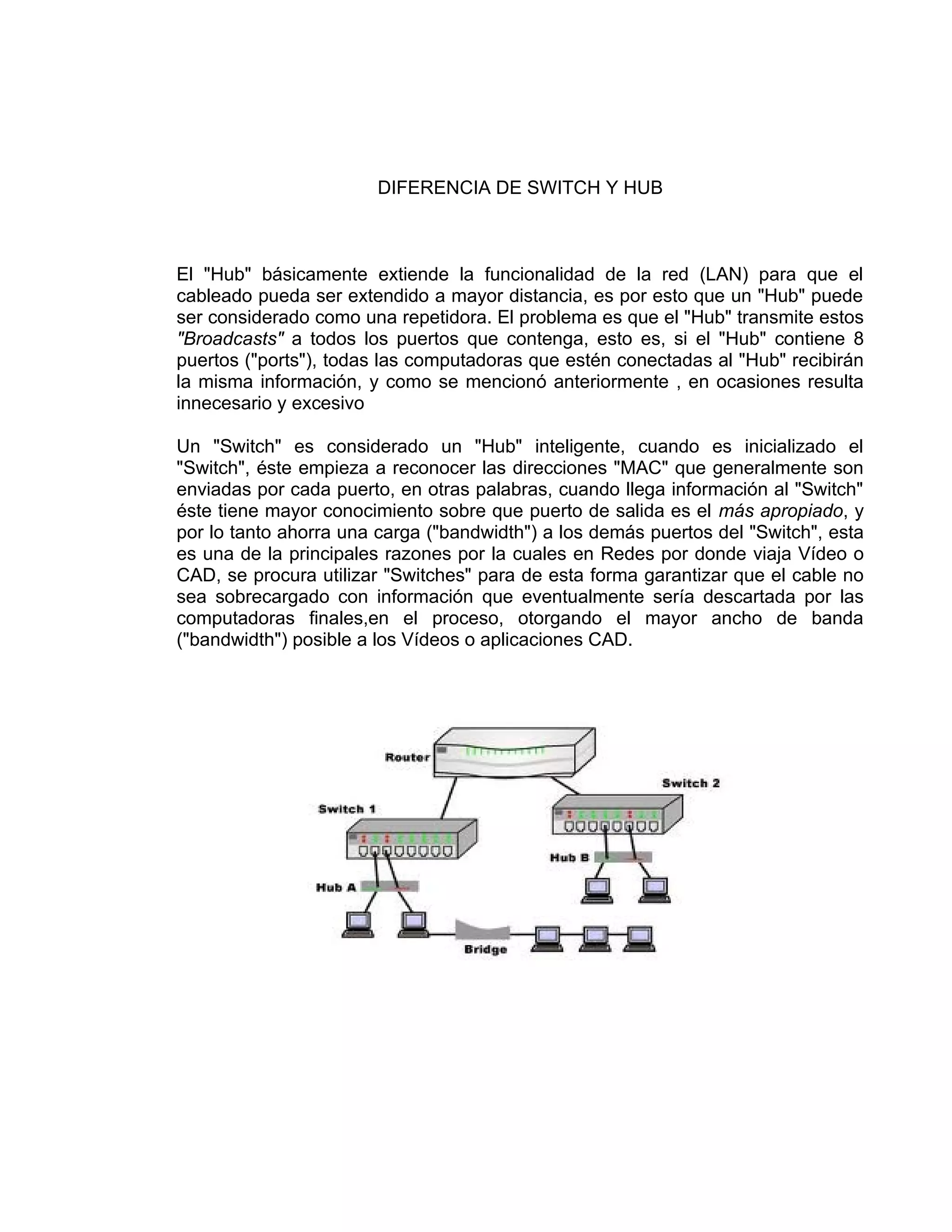 Que es un switch | DOC