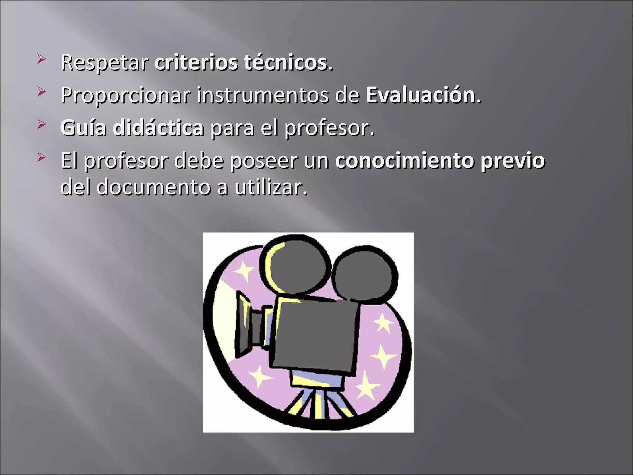 ¿Que es un video educativo? | PPT