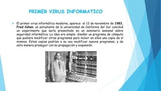 virus informaticos | PPTX
