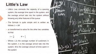 Queuing Theory | PPTX