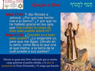 Quejas a Dios | PPT | Judaism | Religion & Spirituality