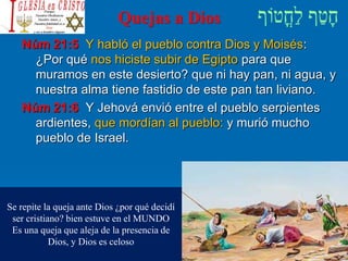 Quejas a Dios | PPT