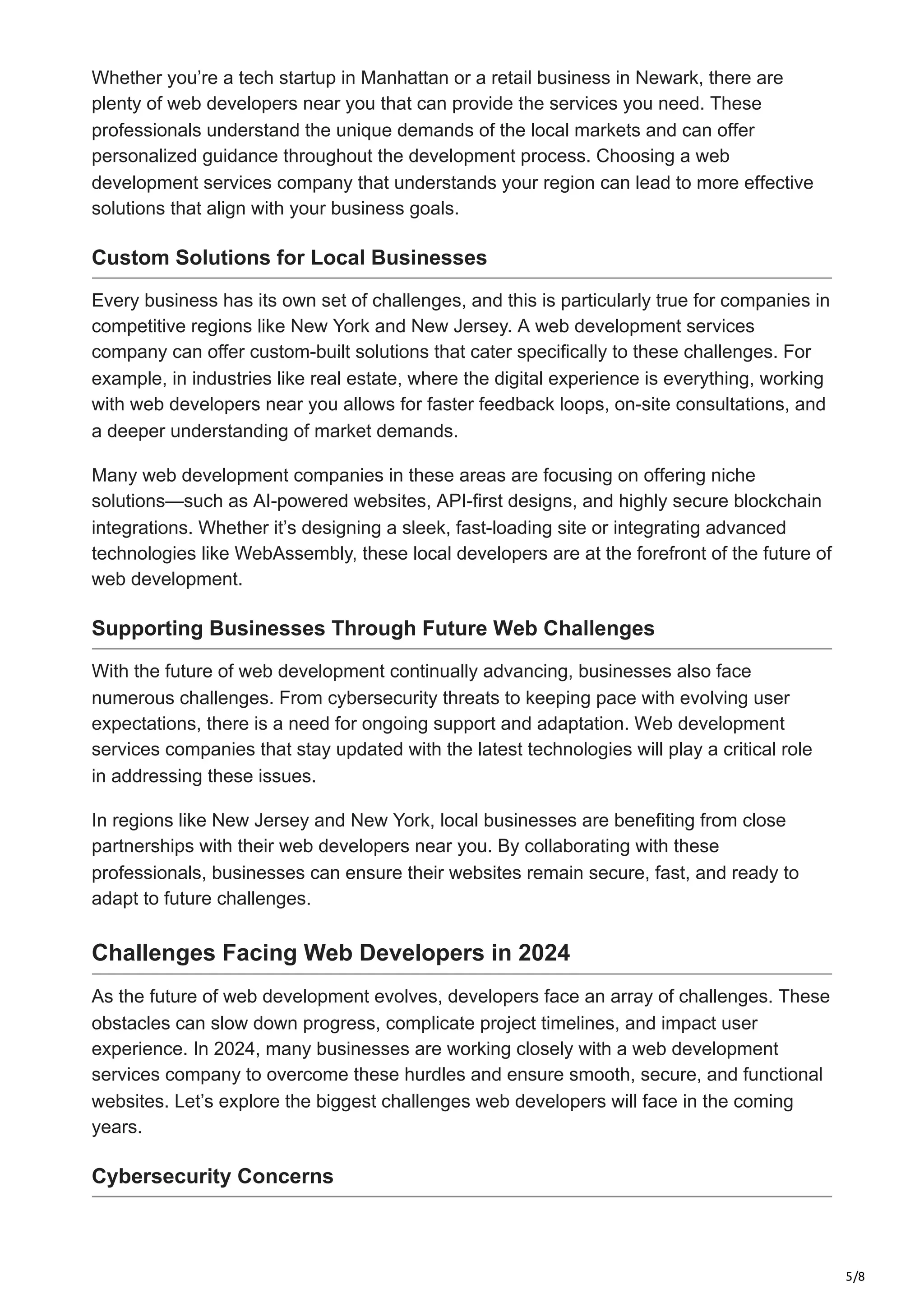 Future Of Web Development Emerging Trends For 2024 Pdf