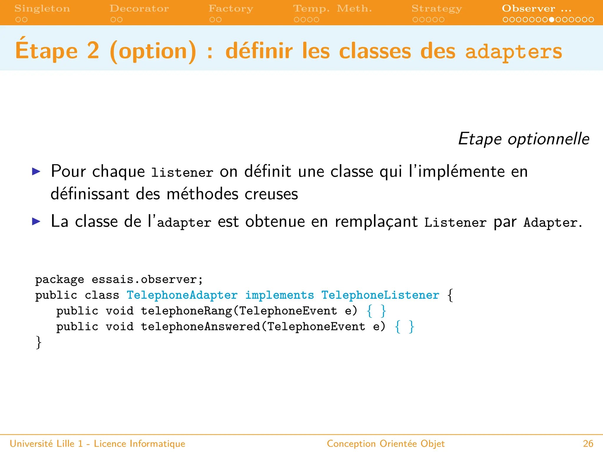 quelques-patterns- patrons de conception | PDF