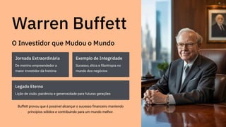 Quem é Warren Buffett Tutorial Completo Gratuito | PDF