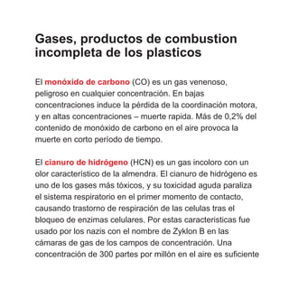Quema de plasticos | PDF