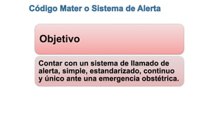 Triage Obstétrico Enfermería Infantil. | PPTX