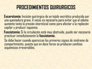 Quemaduras, clasificación y cuidados de enfermería | PPT