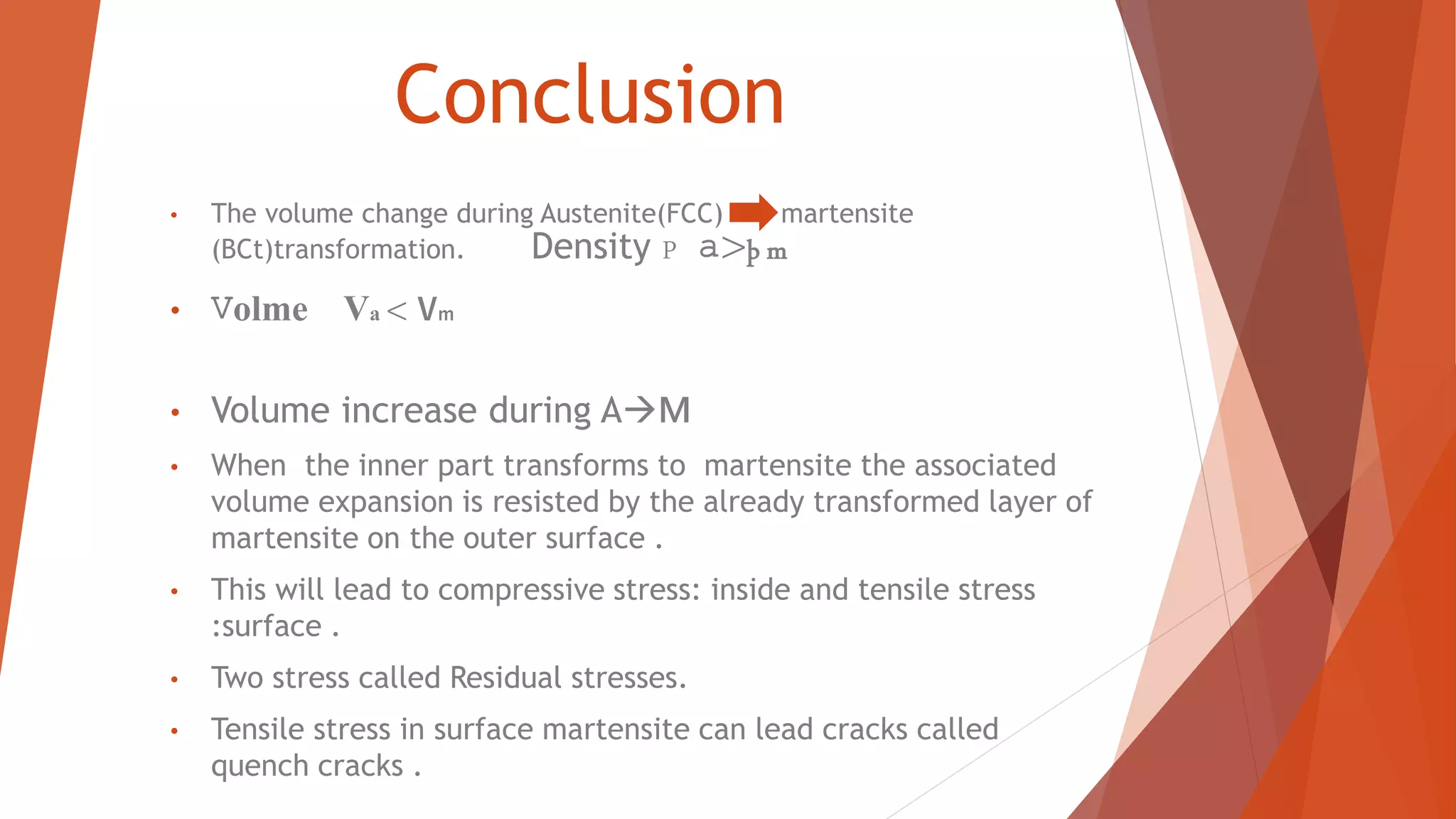 Quench cracks in steel | PPTX