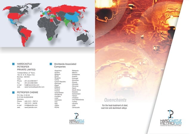 Quenching Oils | Hardcastle Petrofer | PPT