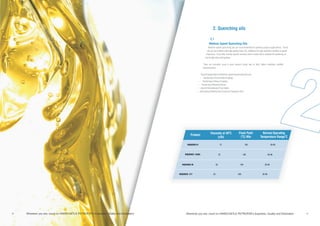 Quenching Oils | Hardcastle Petrofer | PPT