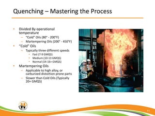 Heat Treating: Selecting the Right Quenching Oil | PPT