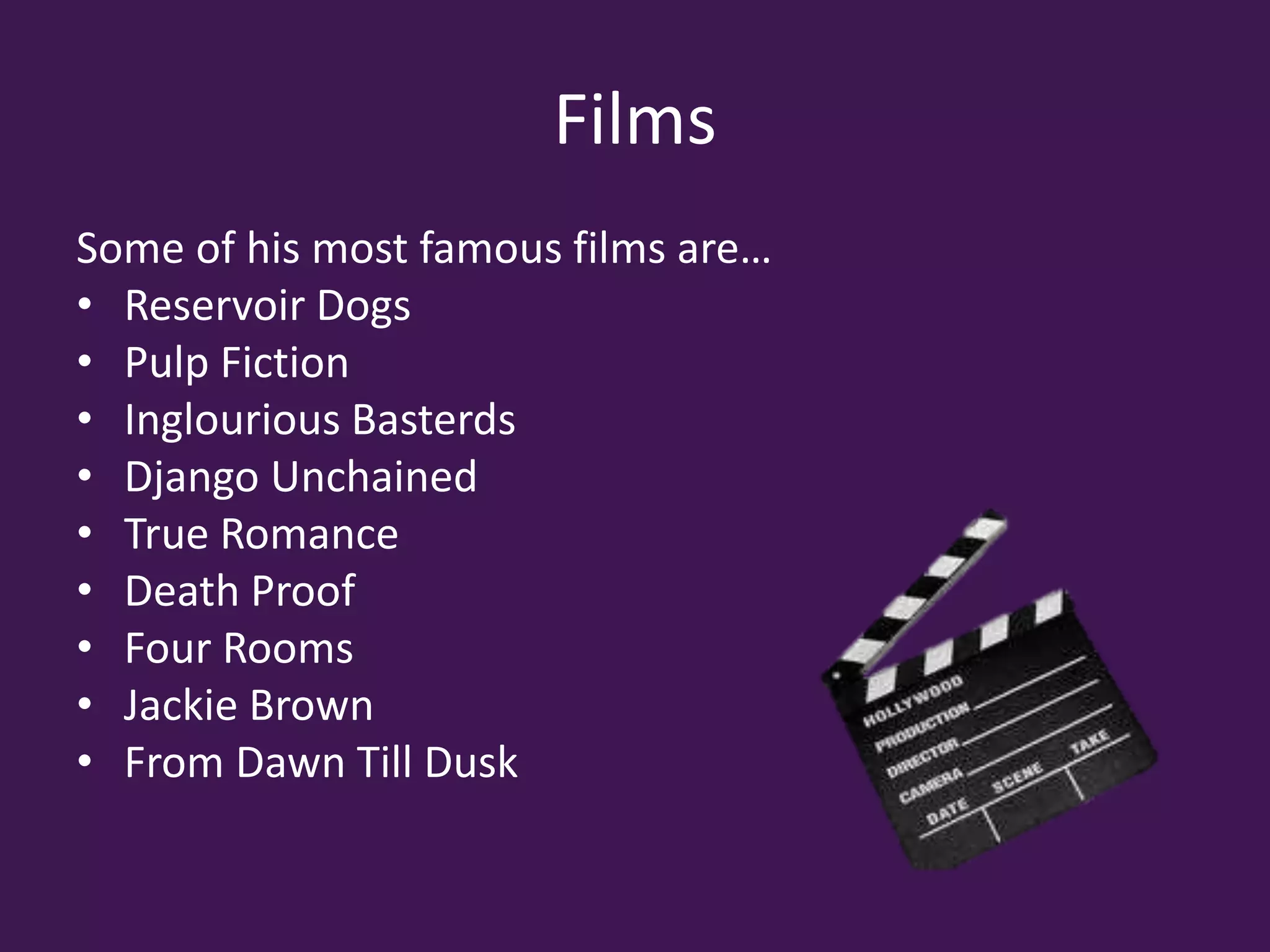 Quentin tarantino | PPTX