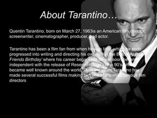 Quentin tarantino | PPT